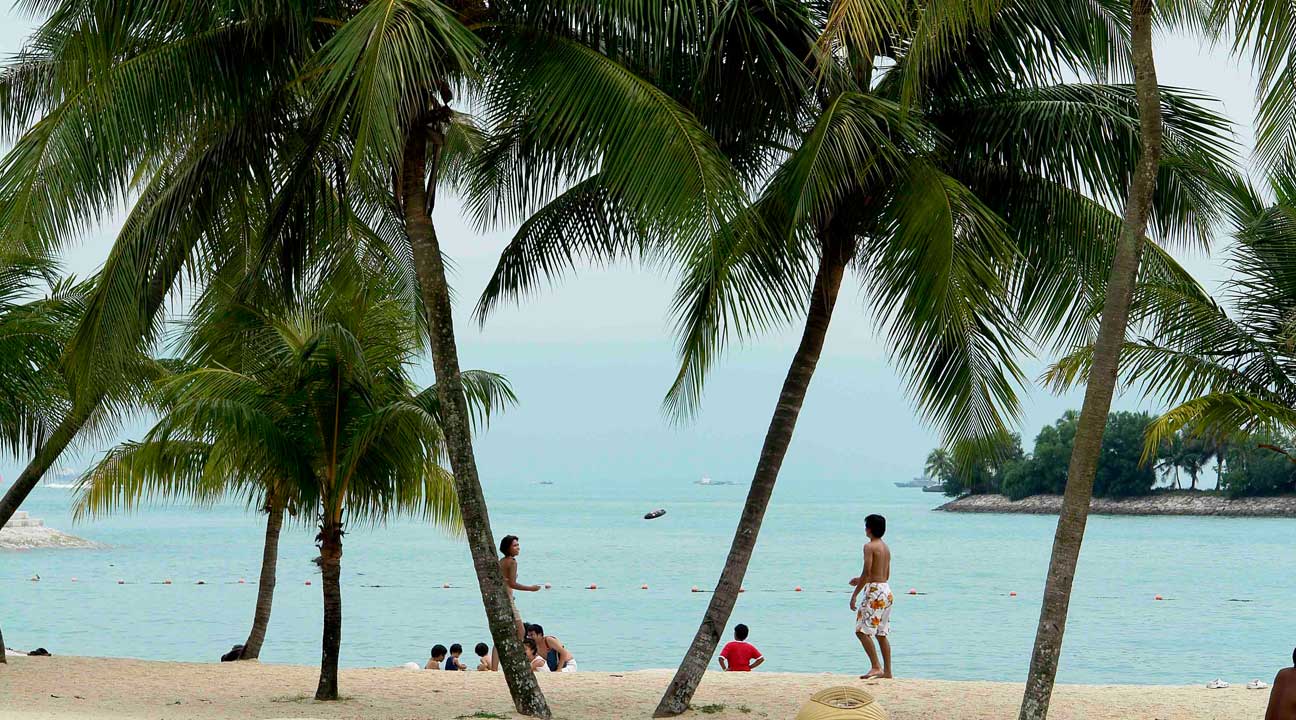 Where to swim at Sentosa Island