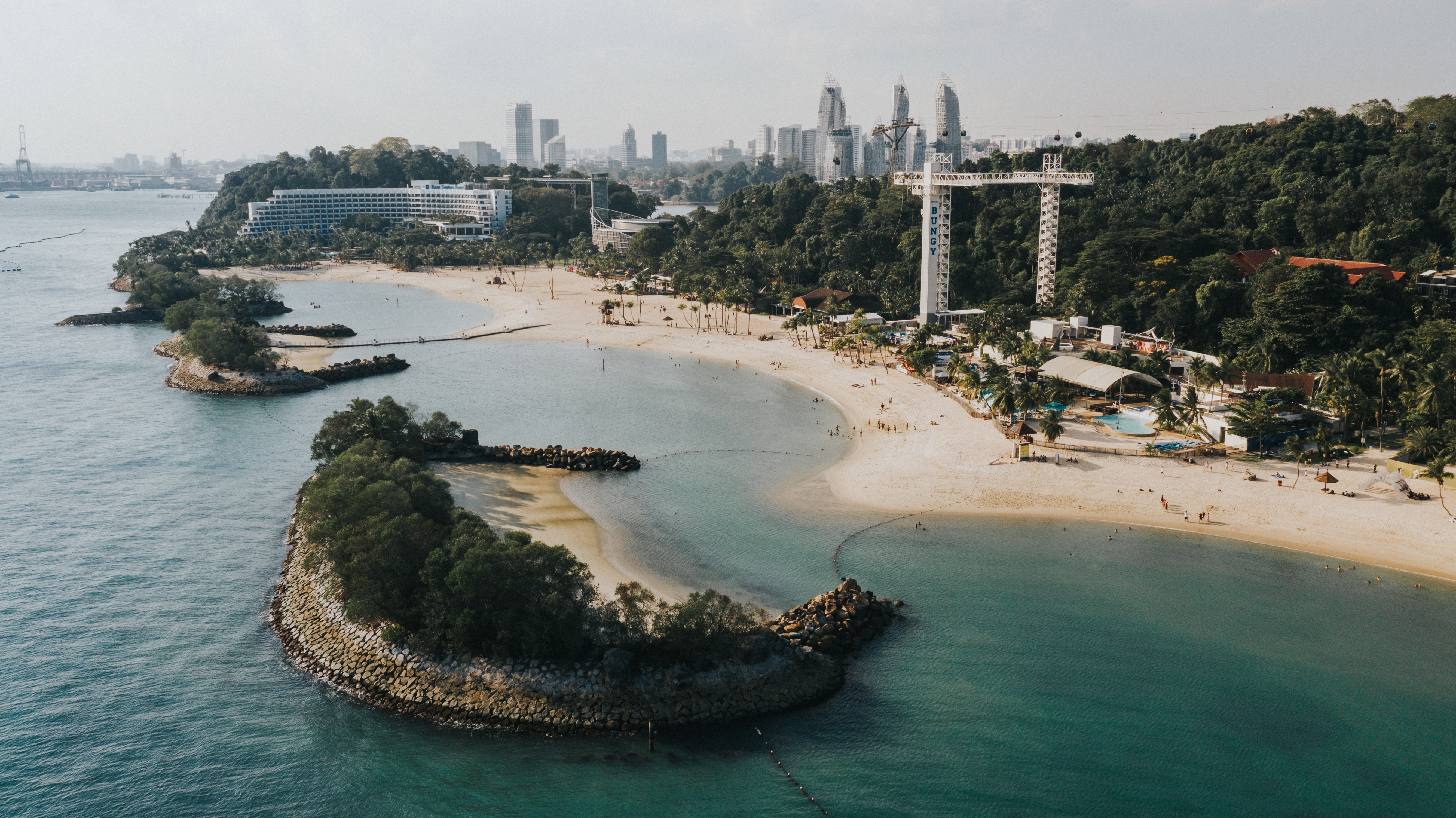 Sentosa then and now