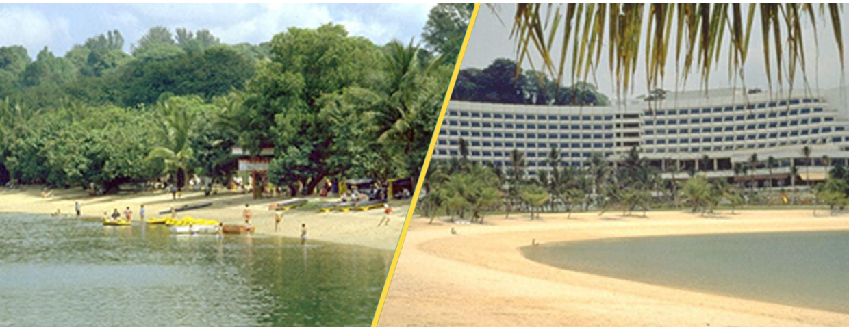 Sentosa then and now