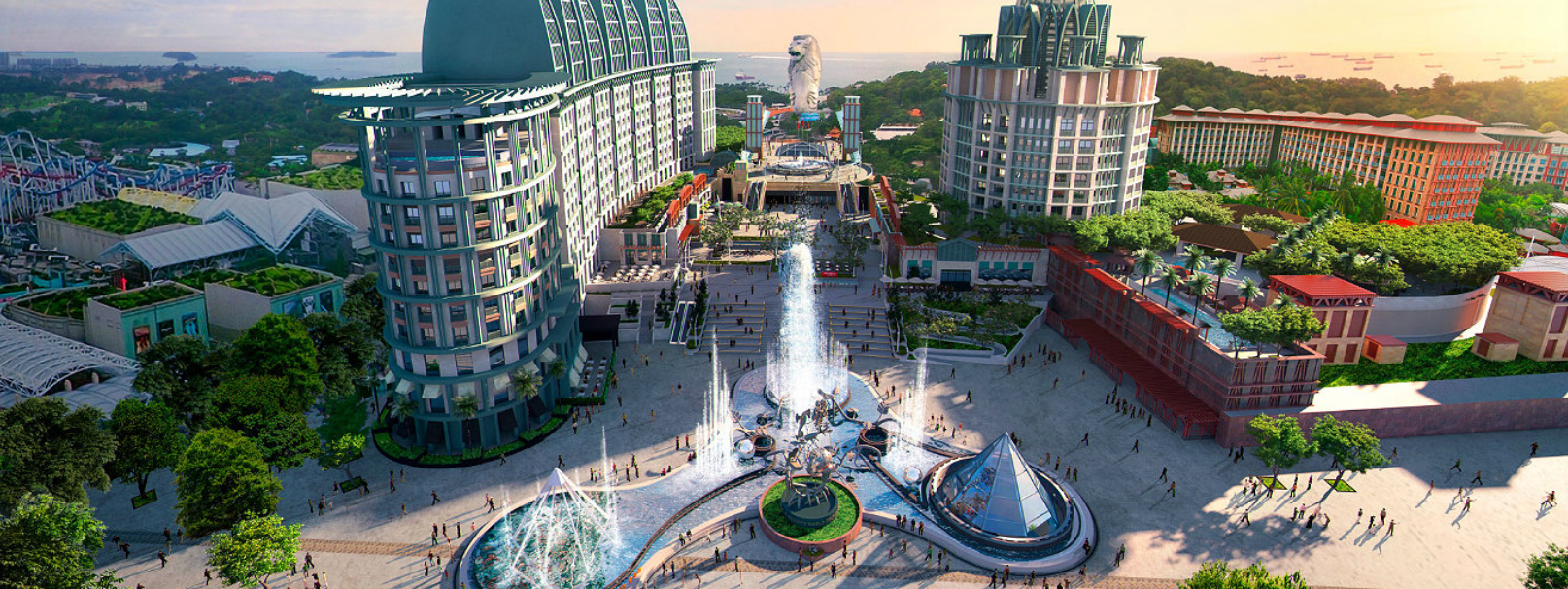 Sentosa then and now