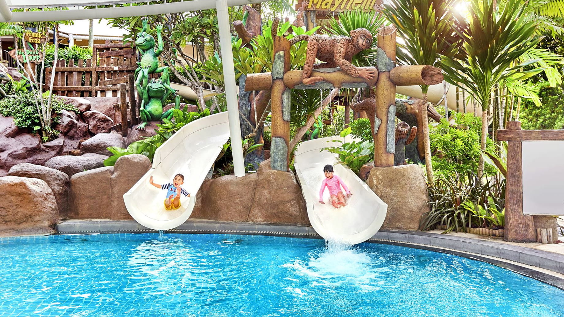 All the swimming pools on Sentosa you can have a splashing good time at