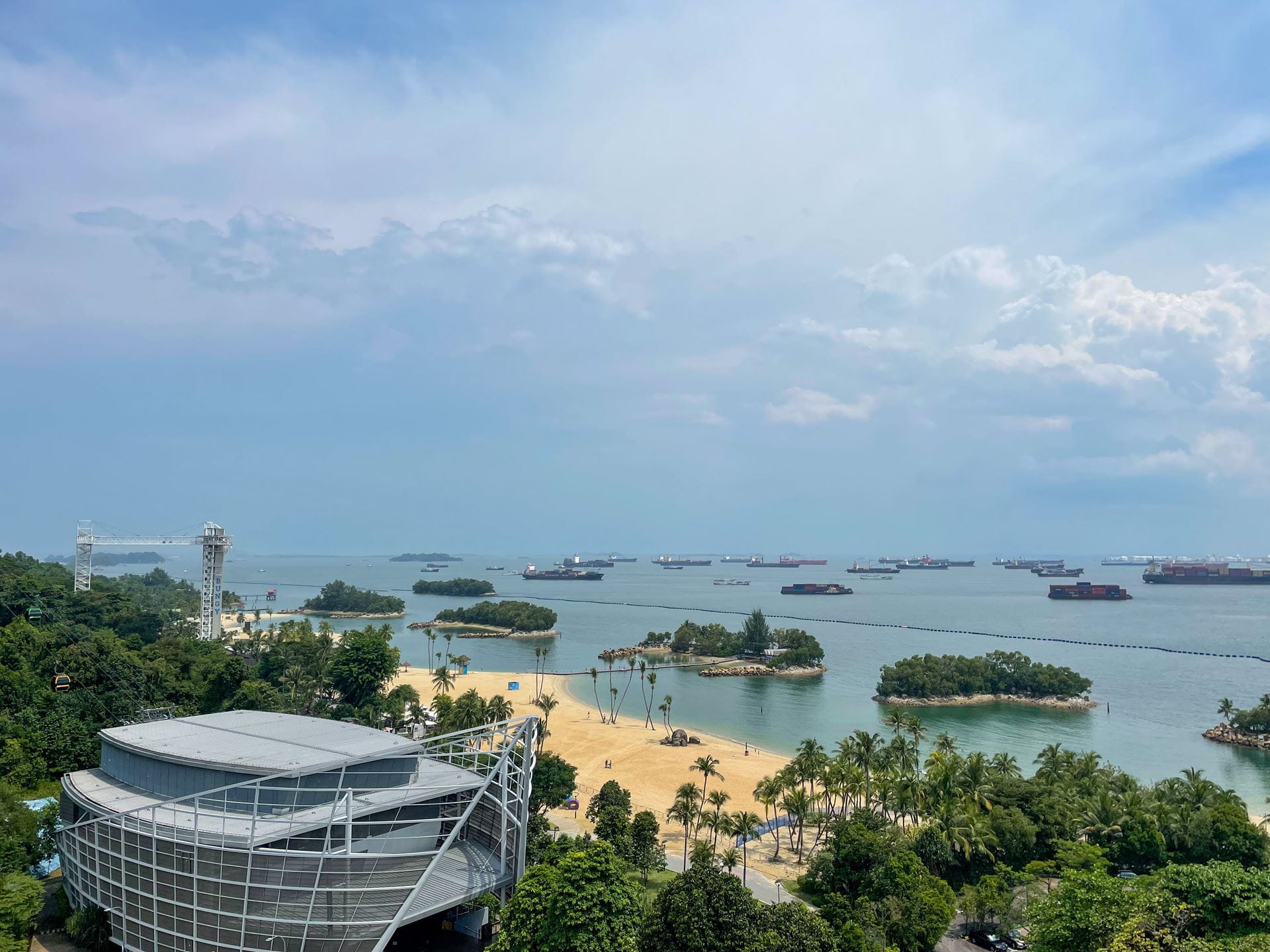 Lookout towers to look out for unique views of Sentosa