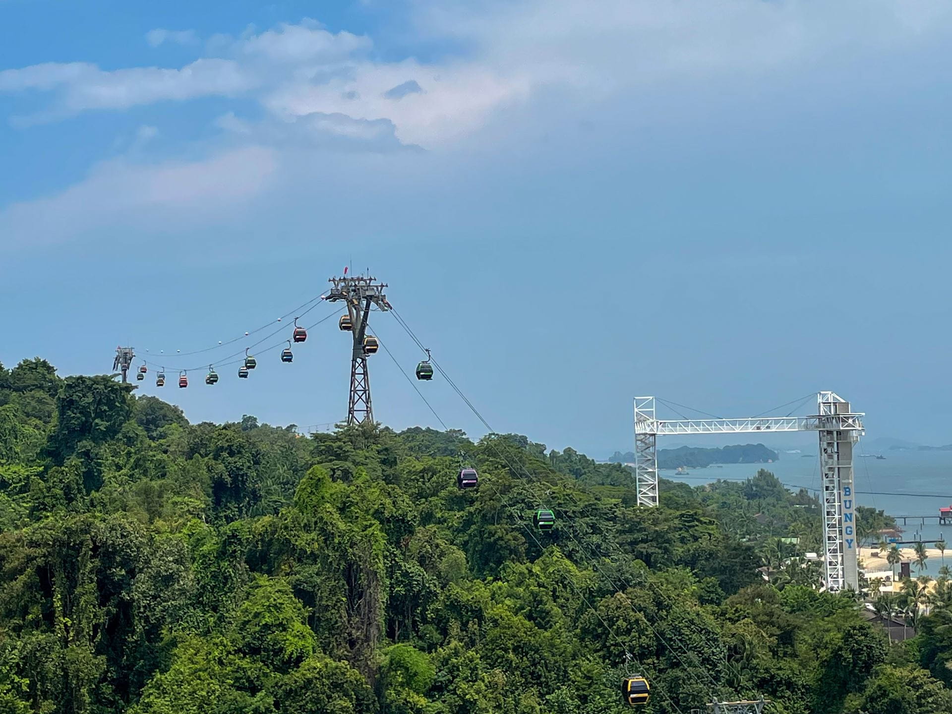 Lookout towers to look out for unique views of Sentosa