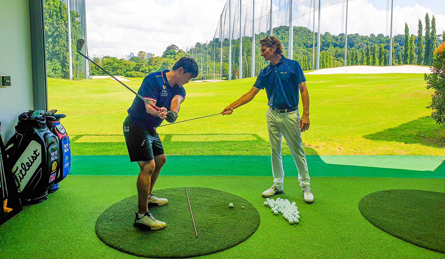 Skye Neal: Dedicated golf coach gets emotional recalling his days as a ...