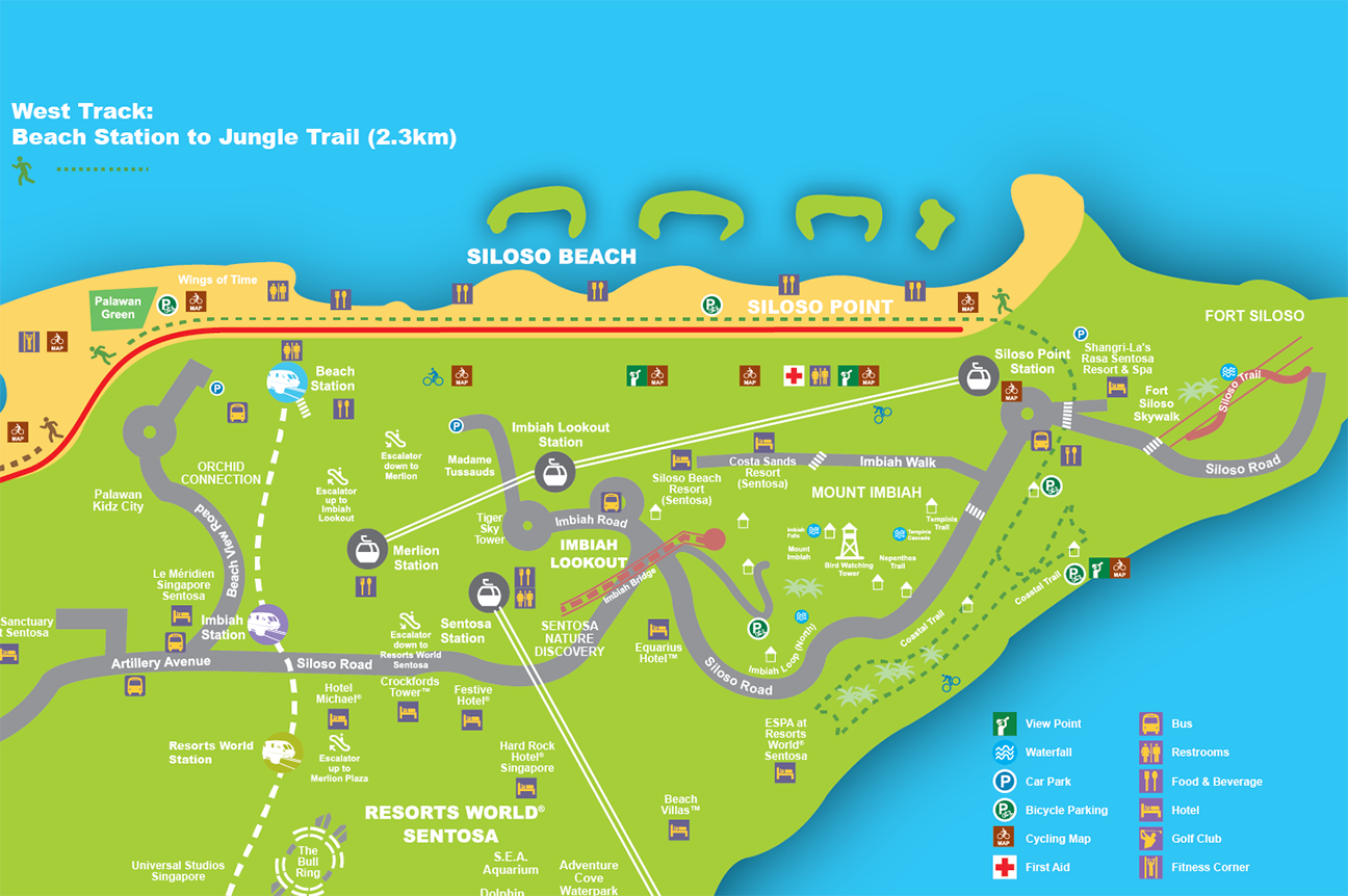 Where to run in Sentosa? Here are 2 running routes