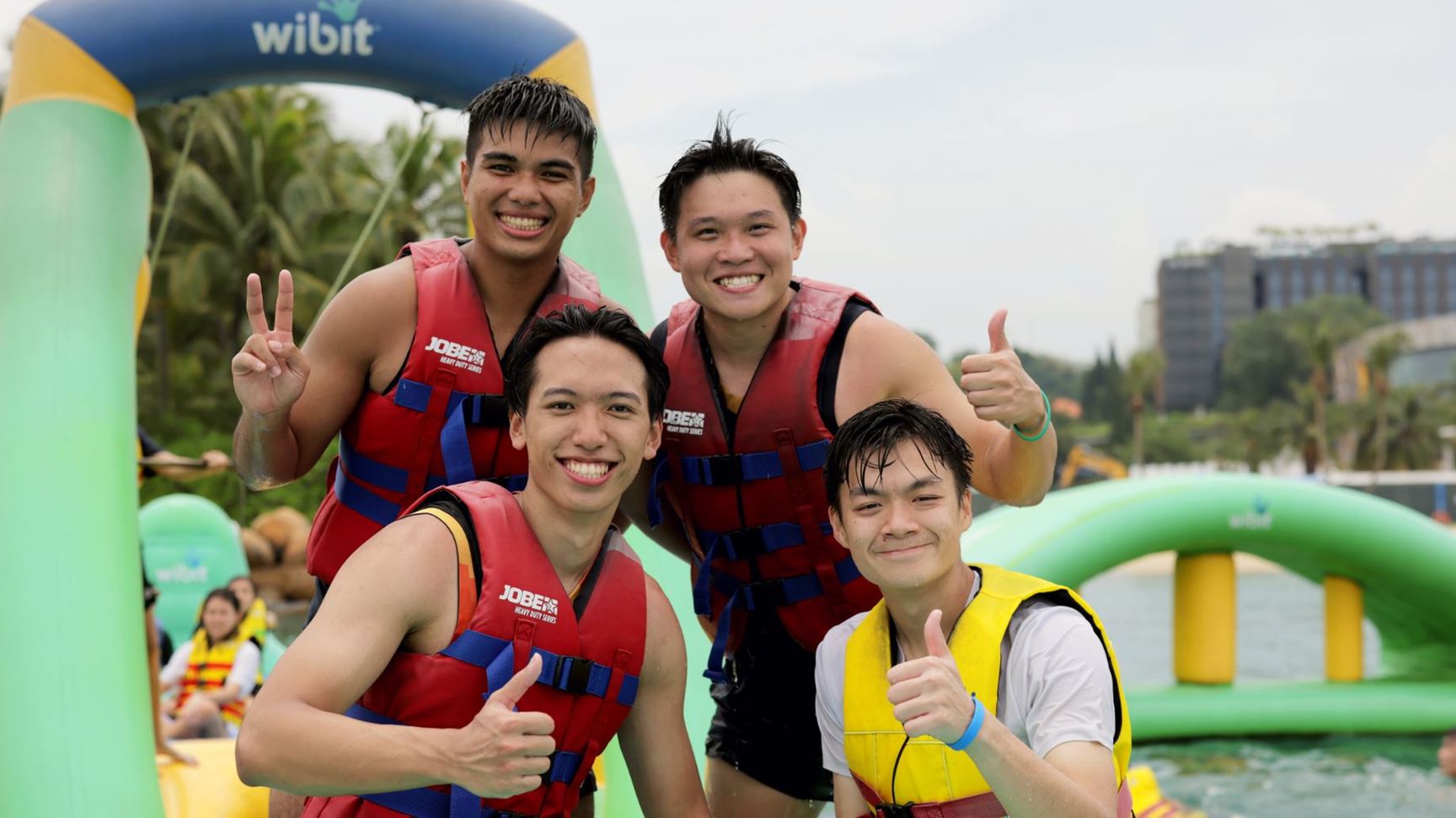HydroDash Tickets | Sentosa Water Playground & Bouncy Castle