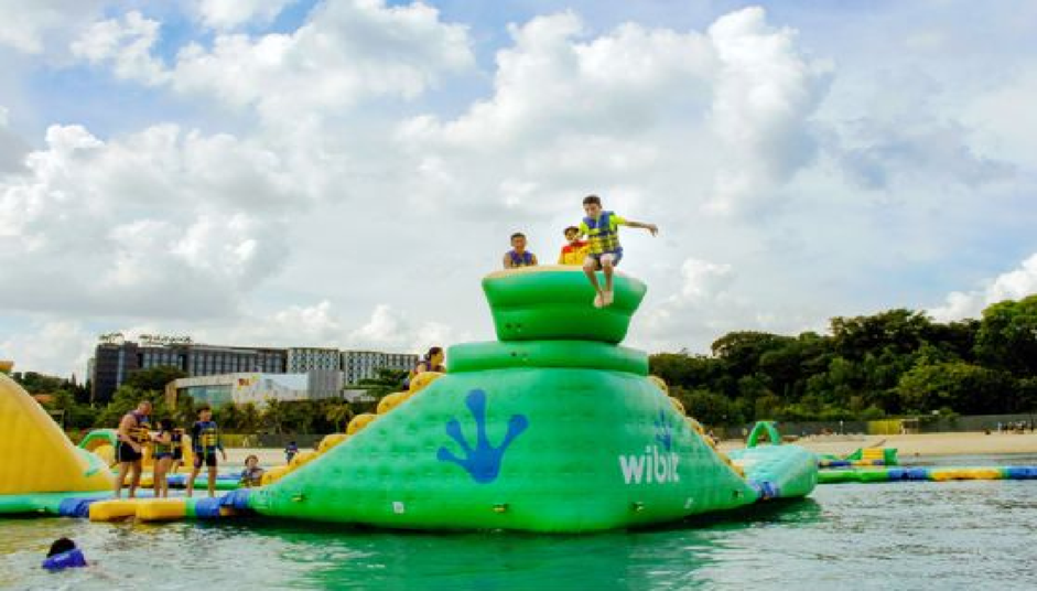 HydroDash Tickets | Sentosa Water Playground & Bouncy Castle