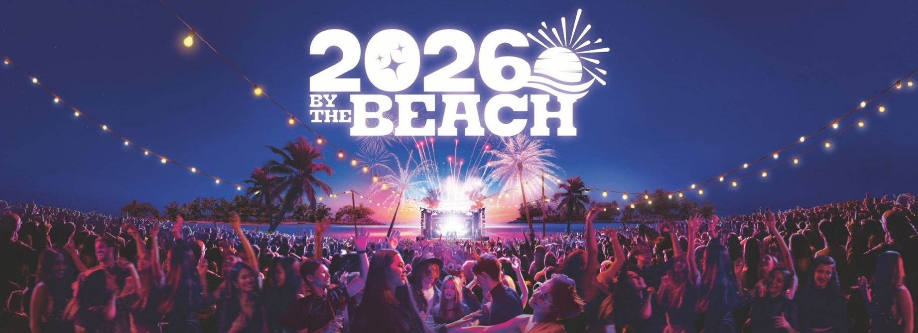2026 by the Beach: Singapore's Biggest NYE Countdown Party & Fireworks