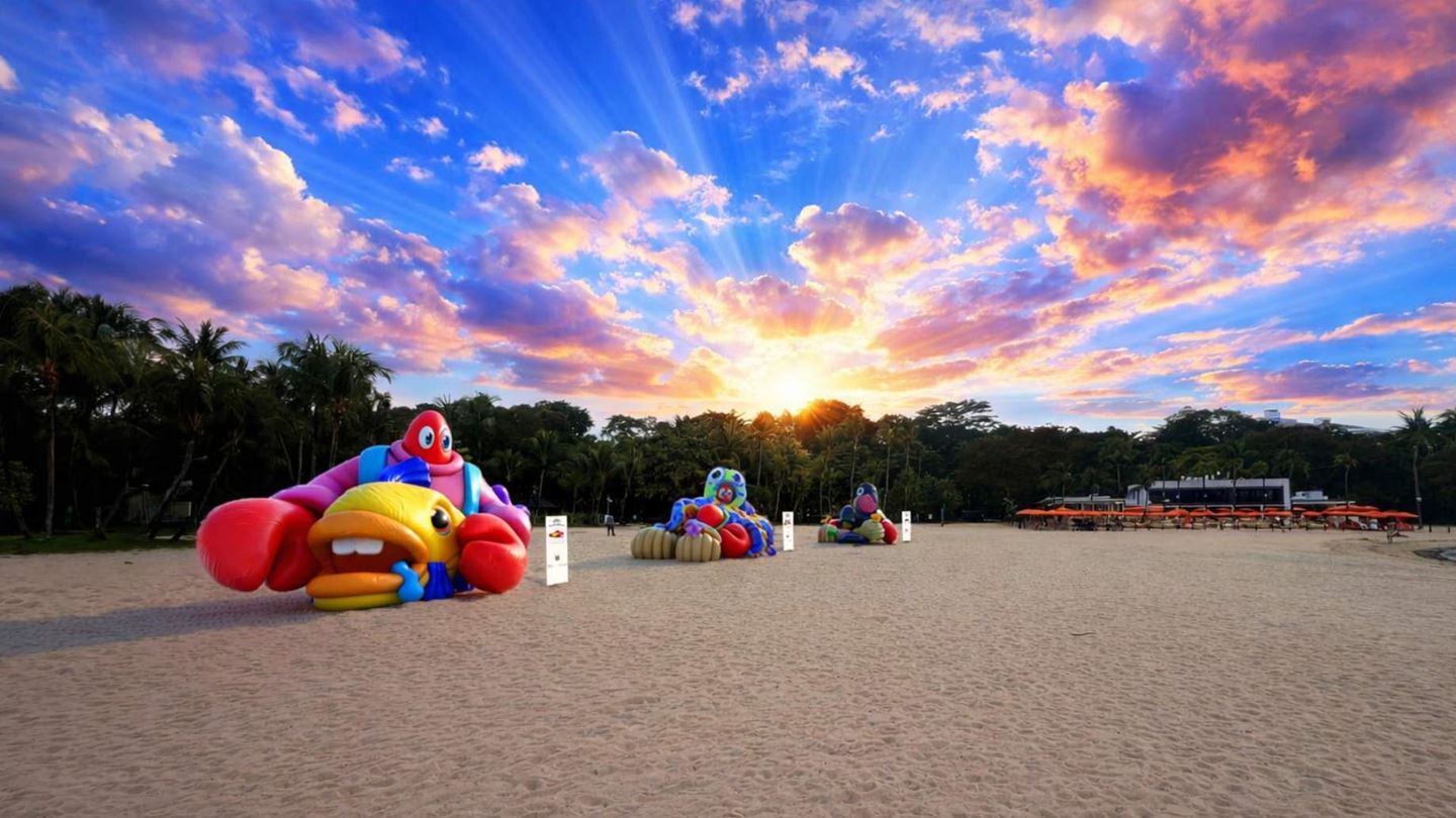 Lobster Beach by Philip Colbert