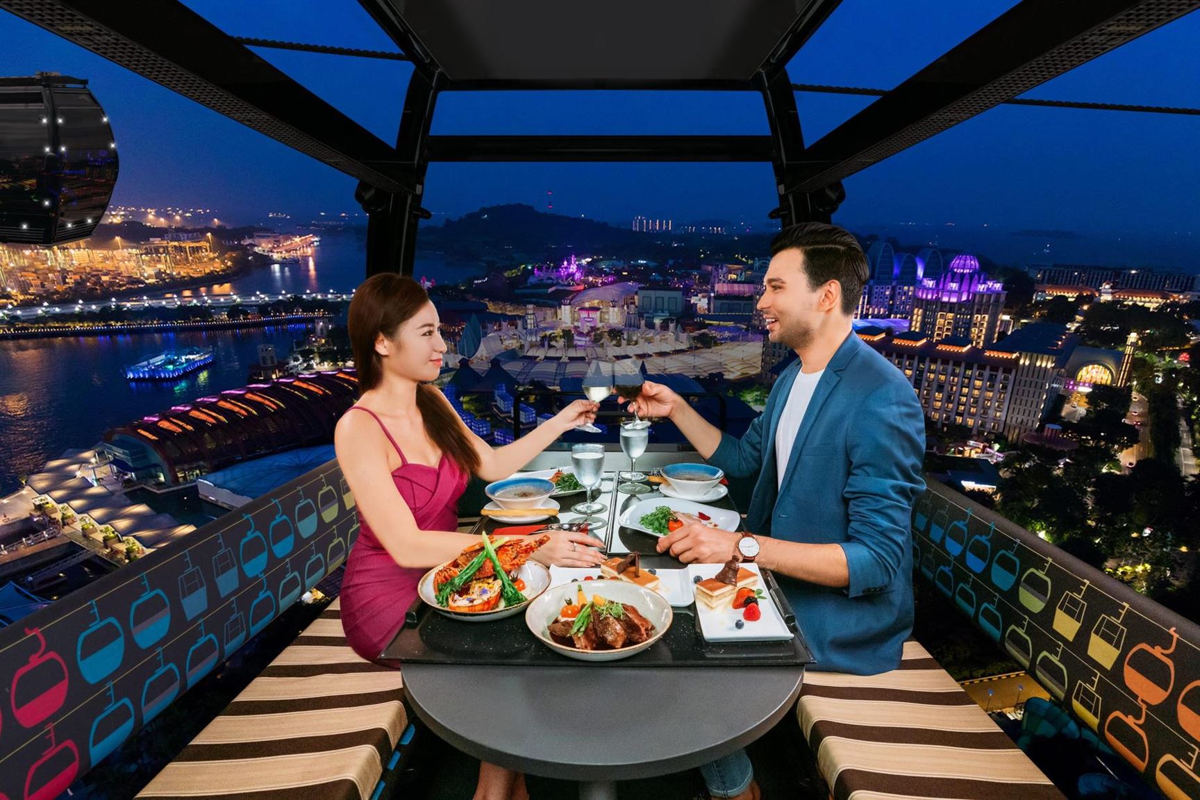 Cable Car Sky Dining | Sentosa