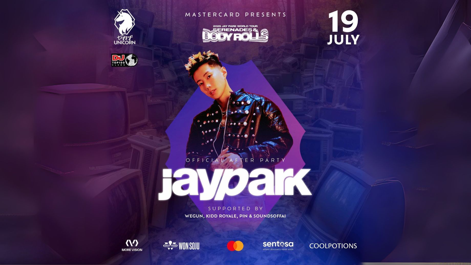 2025 Jay Park World Tour Serenades & Body Rolls In Singapore Official ...